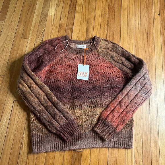 Knox Rose | Sweaters | Nwt Knox Rose Rust Heritage Sweater | Poshmark